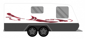 COROMAL MESH SWISH CARAVAN STICKERS & DECALS | EYE KANDY PRODUCTIONS