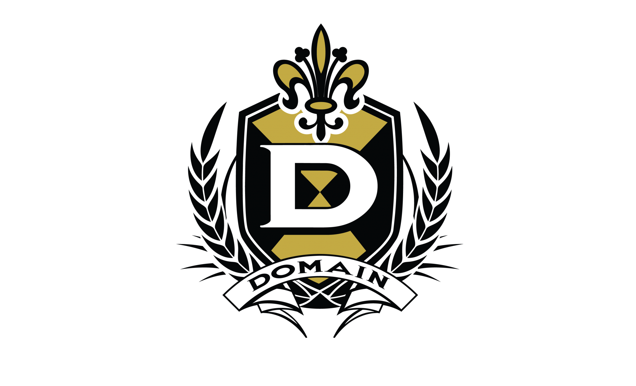 DOMAIN ORIGINAL LOGO CARAVAN STICKER - Eye Kandy Productions