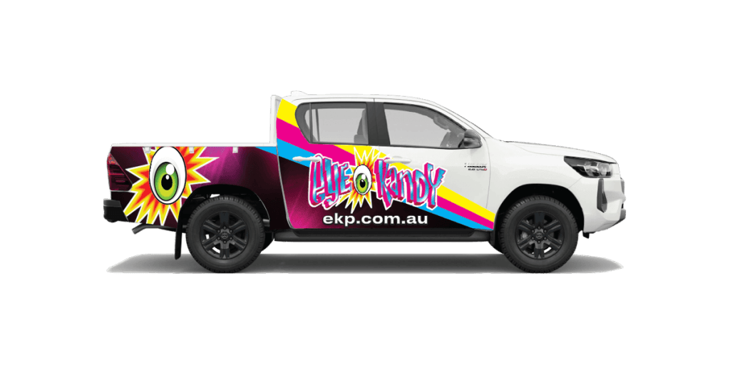Custom Dual Cab Ute Wraps & Graphics - Eye Kandy Productions